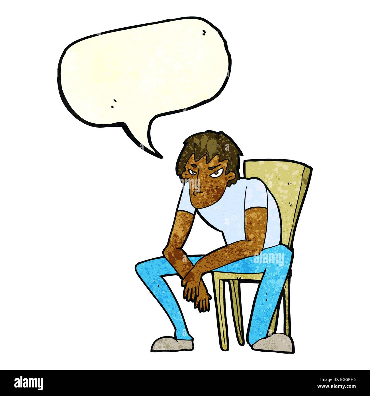 Cartoon dejected man Stock Vector Images - Alamy