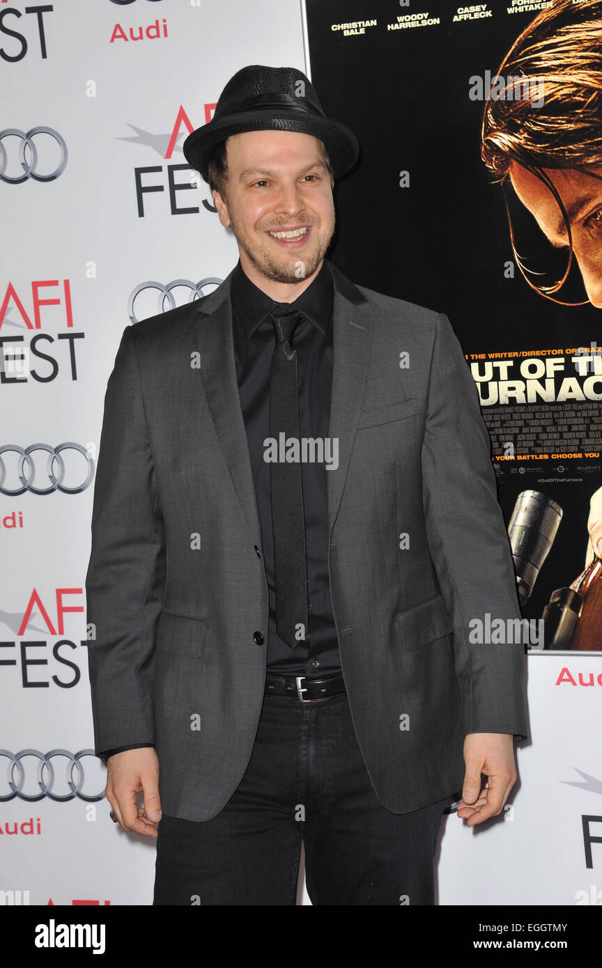 LOS ANGELES, CA - NOVEMBER 9, 2013: Gavin DeGraw at the Los Angeles ...