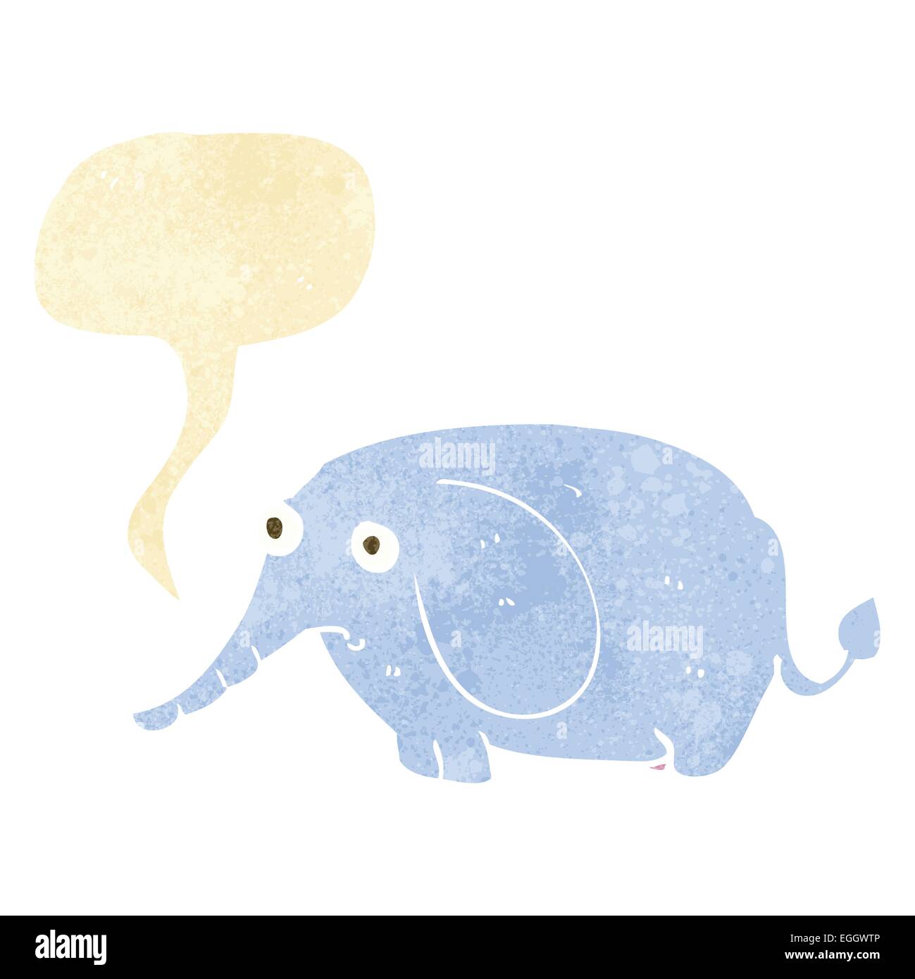 Sad Elephant Zoo Stock Vector Images - Alamy