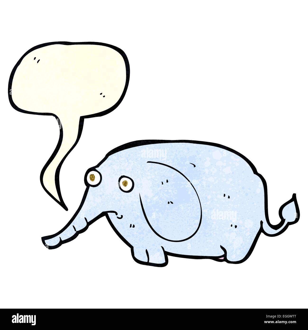 Sad Elephant Zoo Stock Vector Images - Alamy