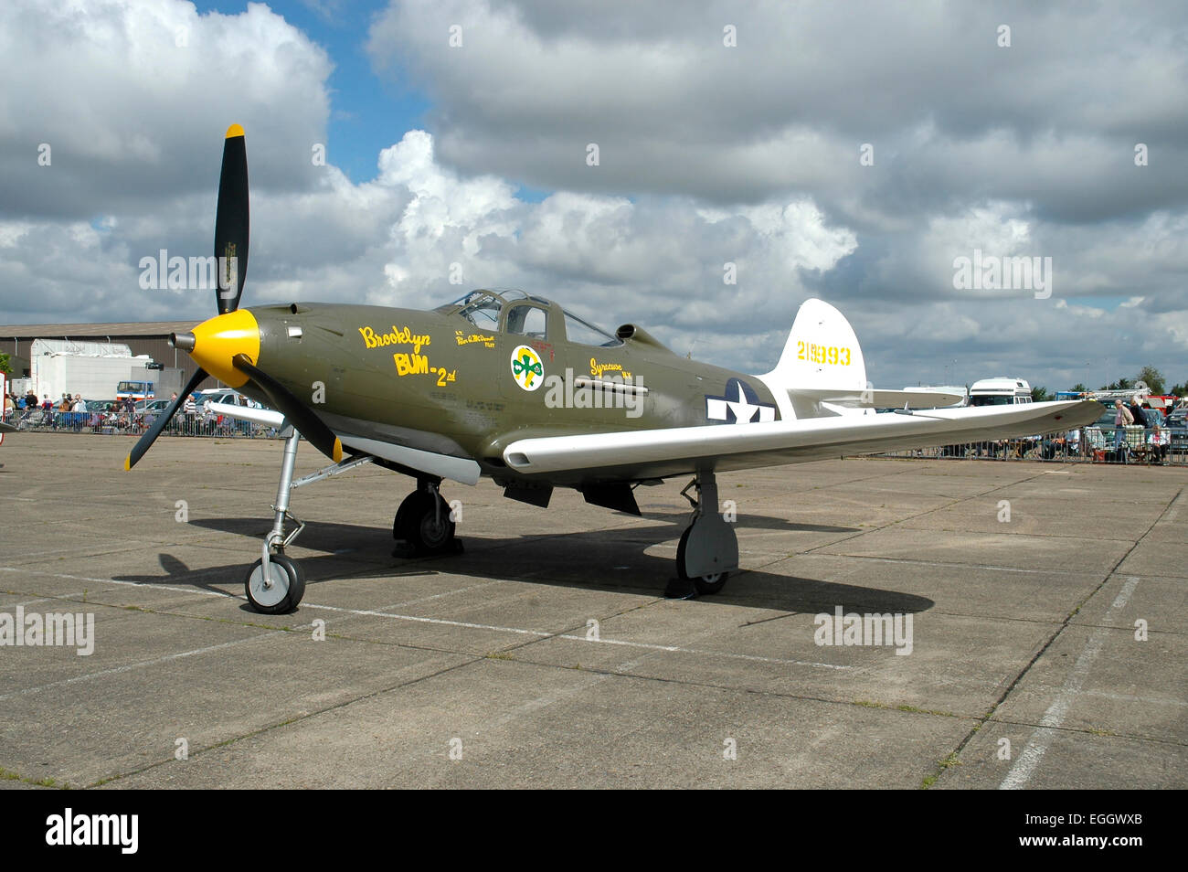 P-39 Airacobra in United States Army Air Corps colors at Duxford ...