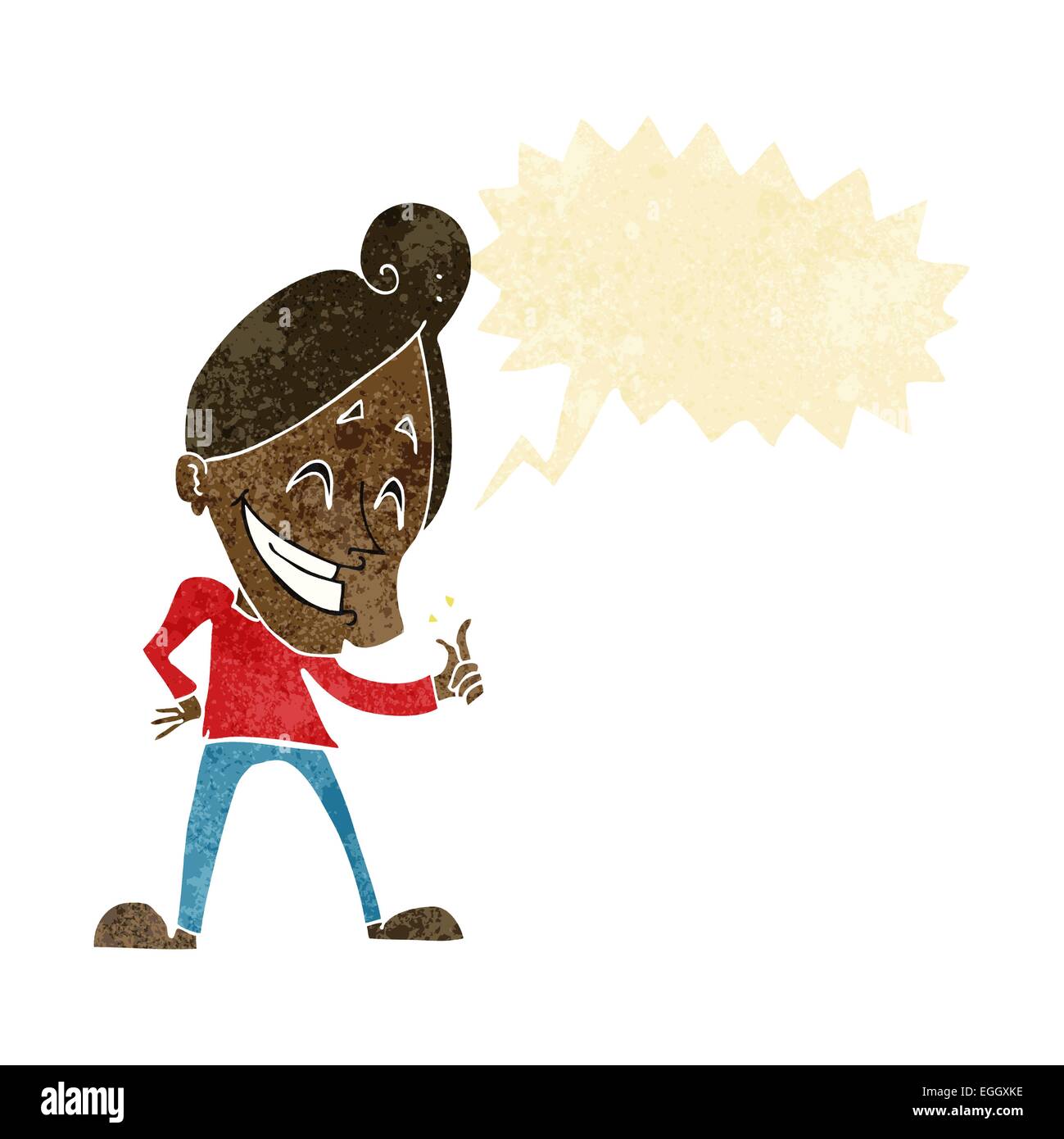 Talking with fingers Stock Vector Images - Alamy