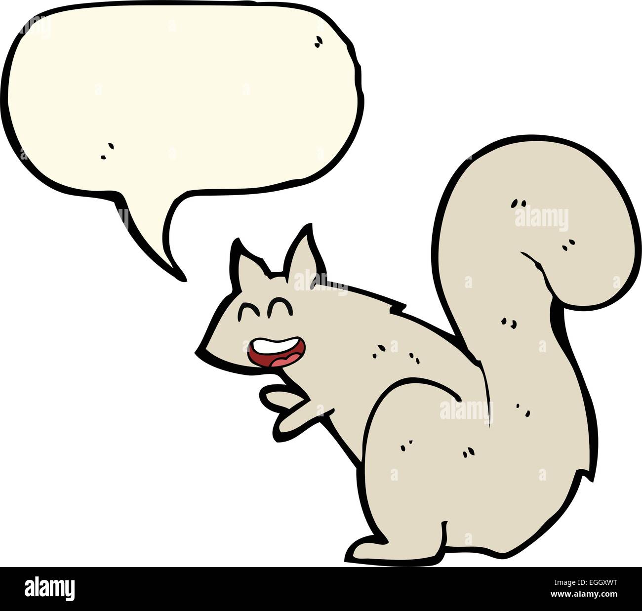 Squirrel talking Stock Vector Images - Alamy