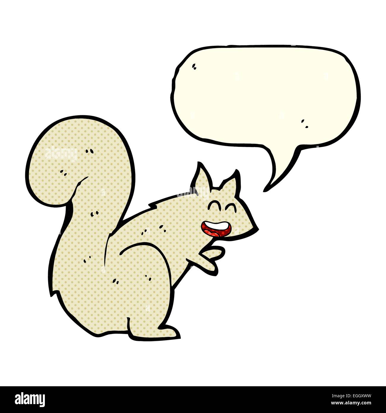 Squirrel talking Stock Vector Images - Alamy