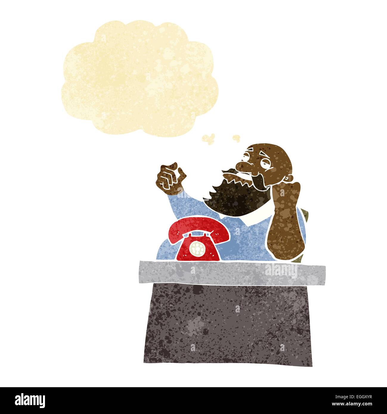 Arrogant boss cartoon hi-res stock photography and images - Alamy