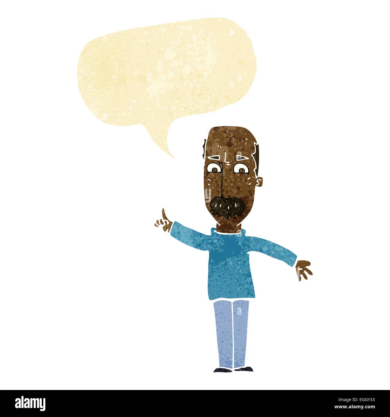 Stern talking Stock Vector Images - Alamy