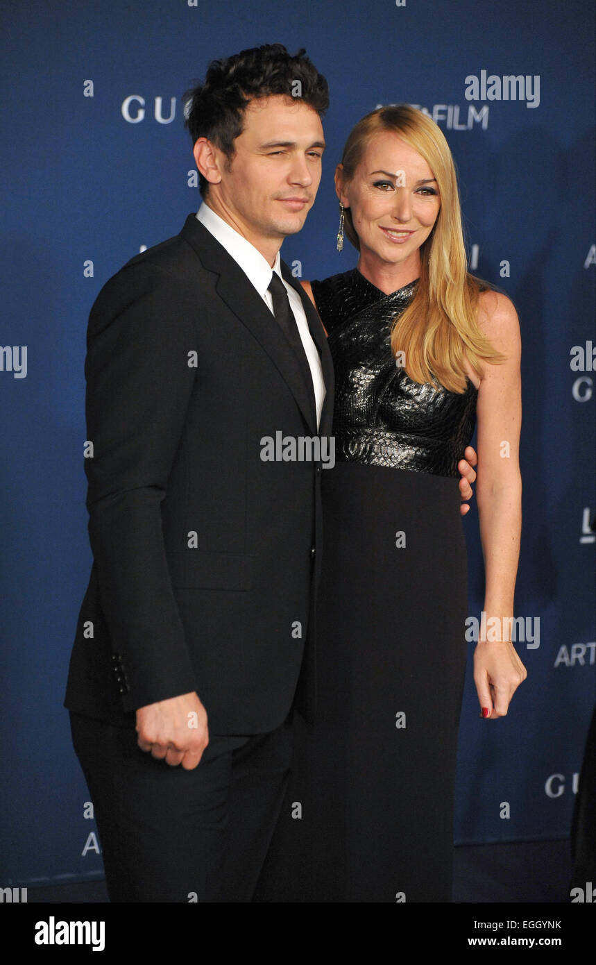 LOS ANGELES, CA - NOVEMBER 2, 2013: James Franco & Frida Giannini ...