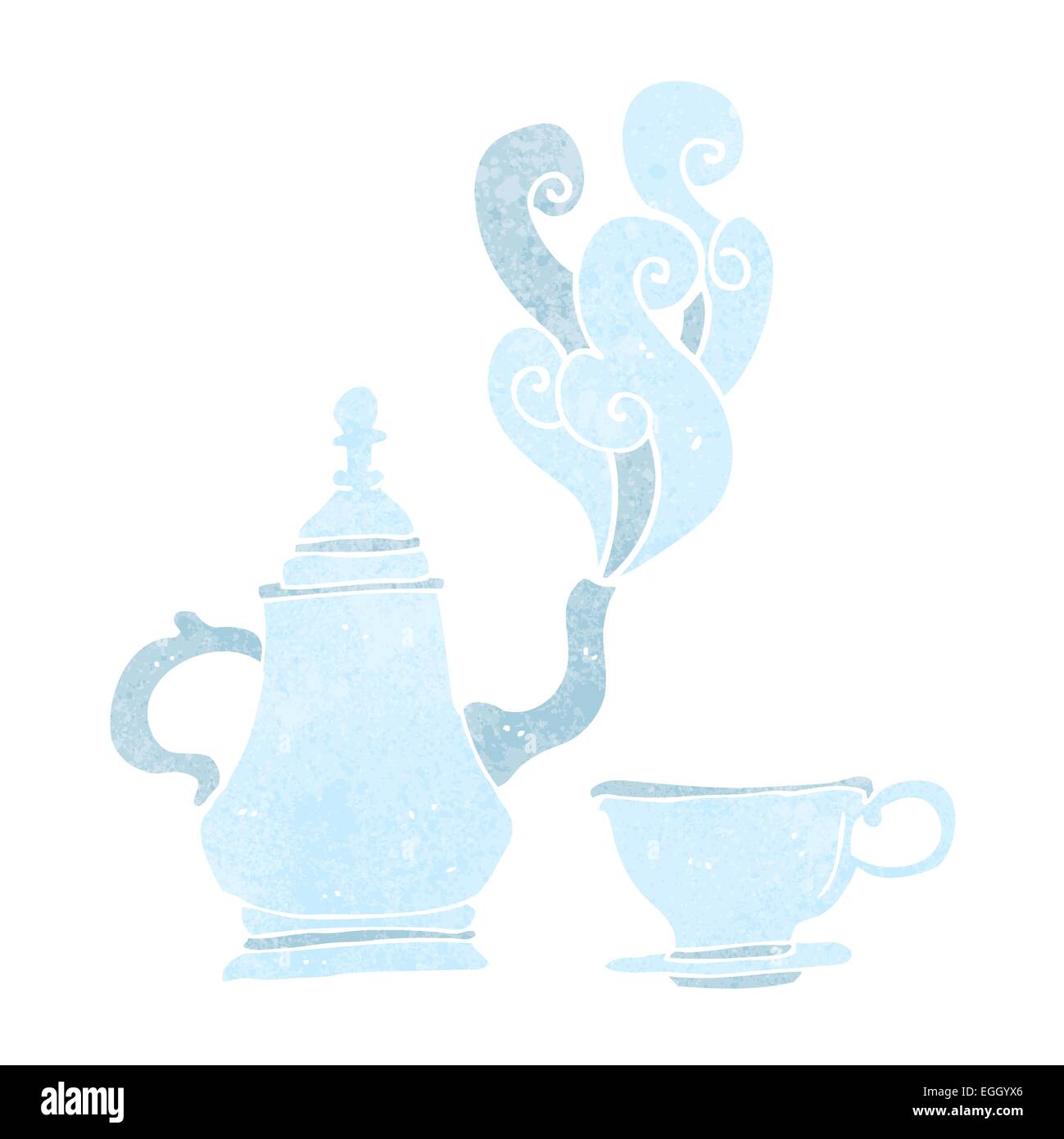 cartoon tea set Stock Vector Image & Art - Alamy