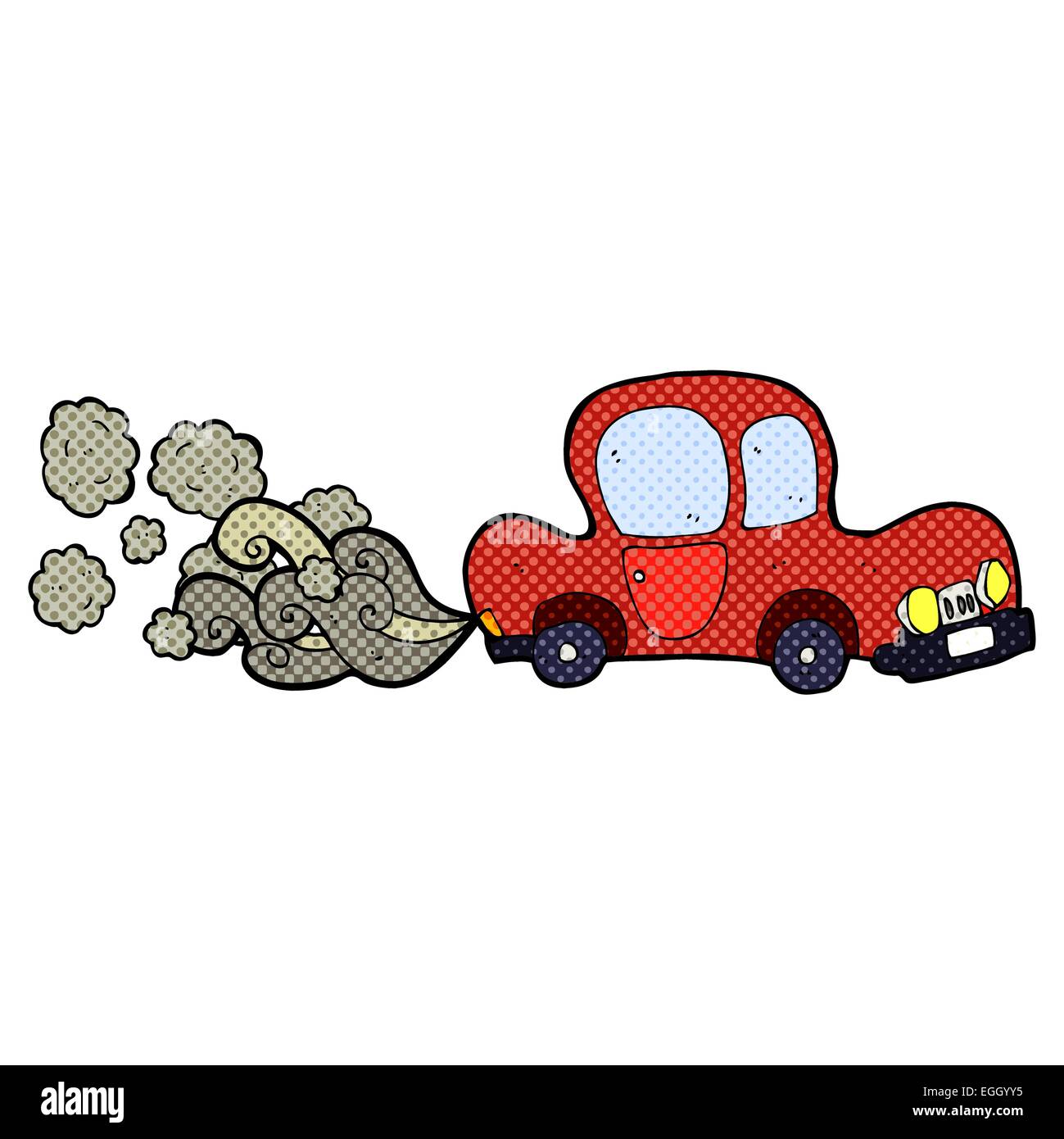 Cartoon dirty old car Stock Vector Images - Alamy