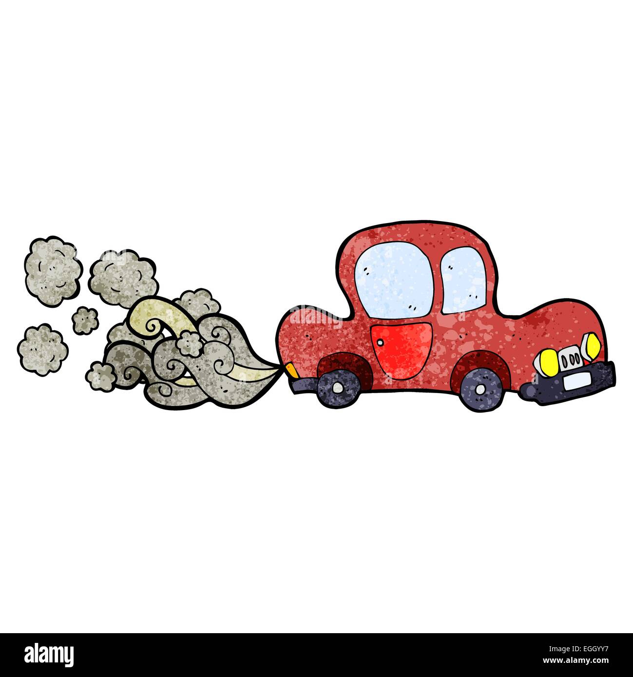 Cartoon dirty old car Stock Vector Images - Alamy