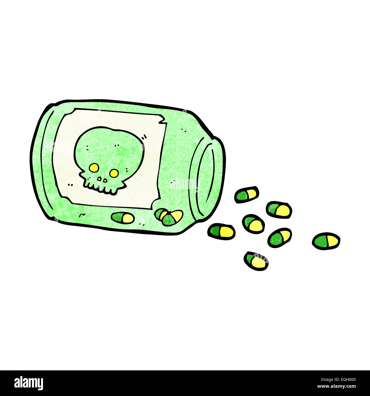 cartoon dangerous pills Stock Vector Image & Art - Alamy