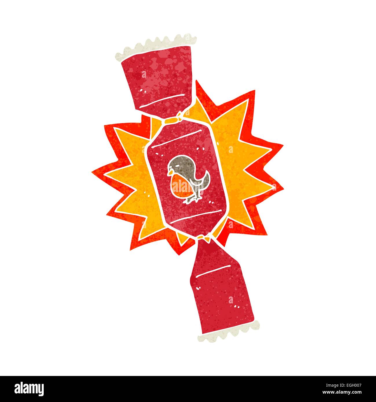 exploding christmas cracker cartoon Stock Vector Image & Art - Alamy