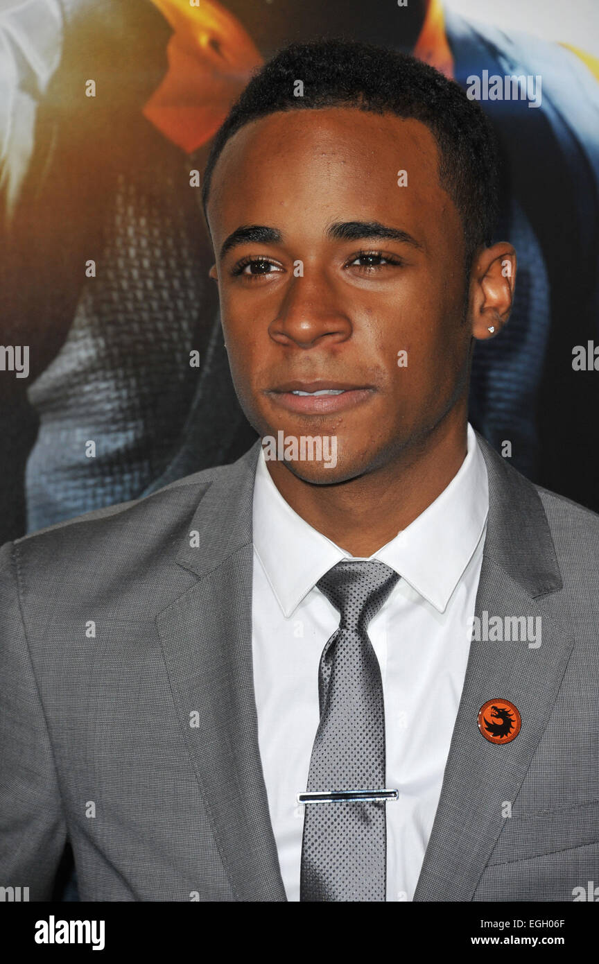 LOS ANGELES, CA - OCTOBER 28, 2013: Khylin Rhambo at the Los Angeles ...