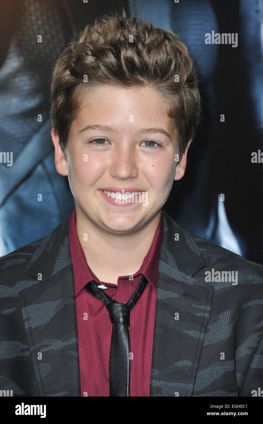 LOS ANGELES, CA - OCTOBER 28, 2013: Garrett Ryan at the Los Angeles ...