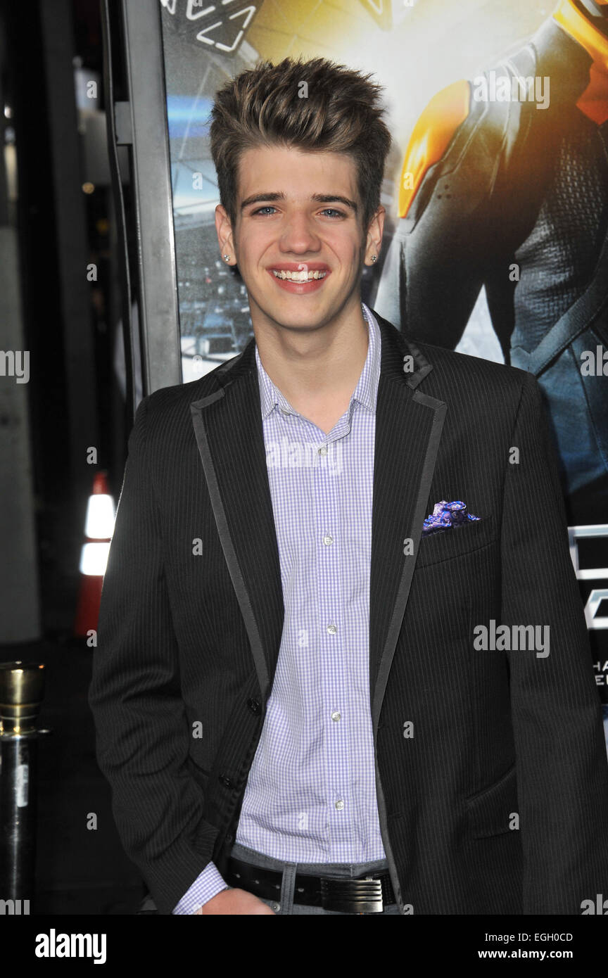 LOS ANGELES, CA - OCTOBER 28, 2013: Brandon Tyler Russell at the Los ...