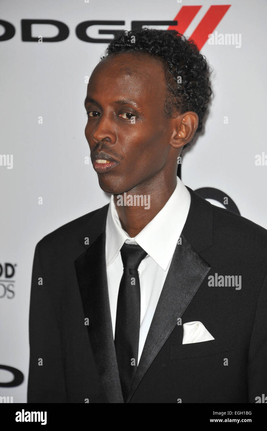 LOS ANGELES, CA - OCTOBER 13, 2013: Barkhad Abdi at the 17th Annual ...