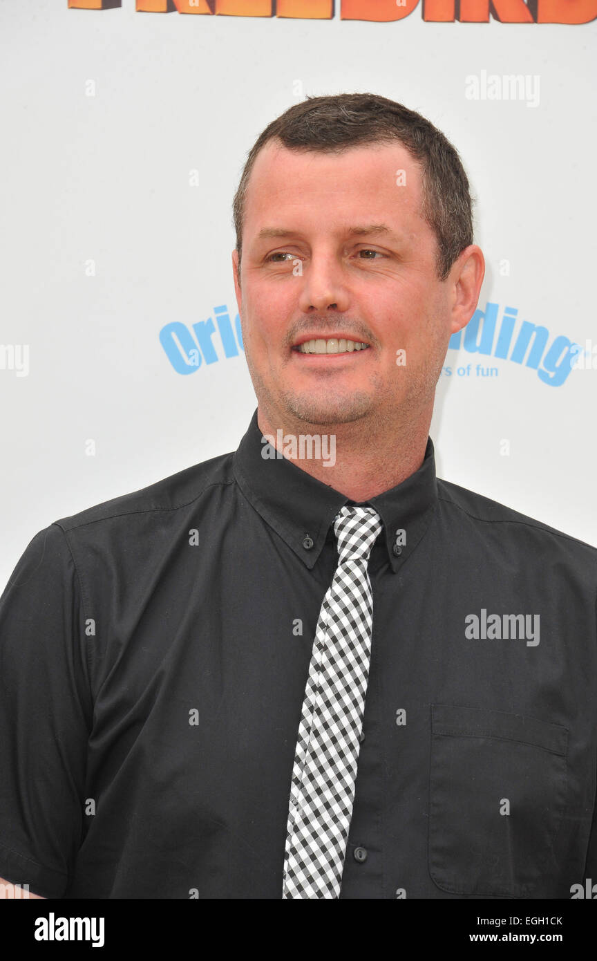 LOS ANGELES, CA - OCTOBER 13, 2013: Director Jimmy Hayward at the world ...