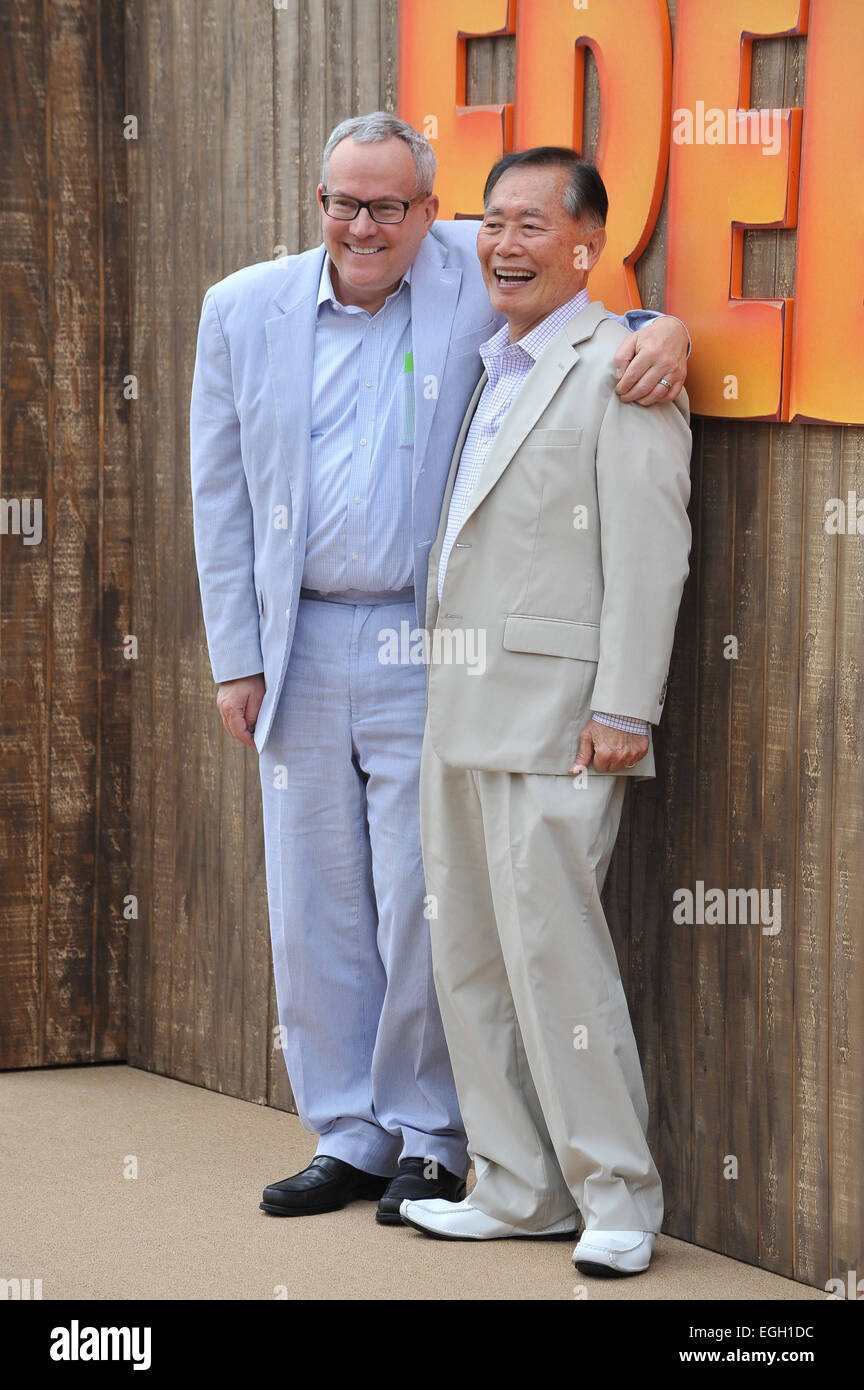 George takei husband brad altman hi-res stock photography and images ...