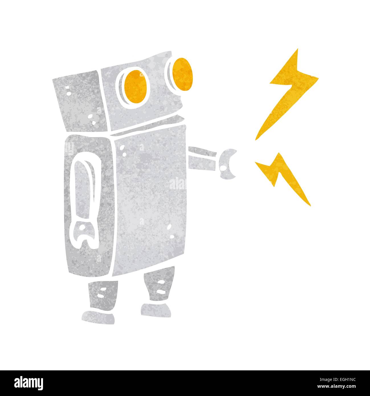cartoon little robot Stock Vector Image & Art - Alamy
