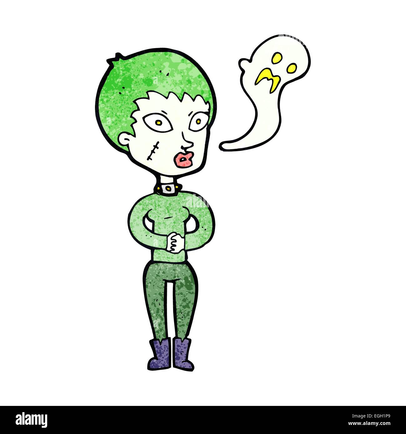 cartoon undead woman Stock Vector Image & Art - Alamy