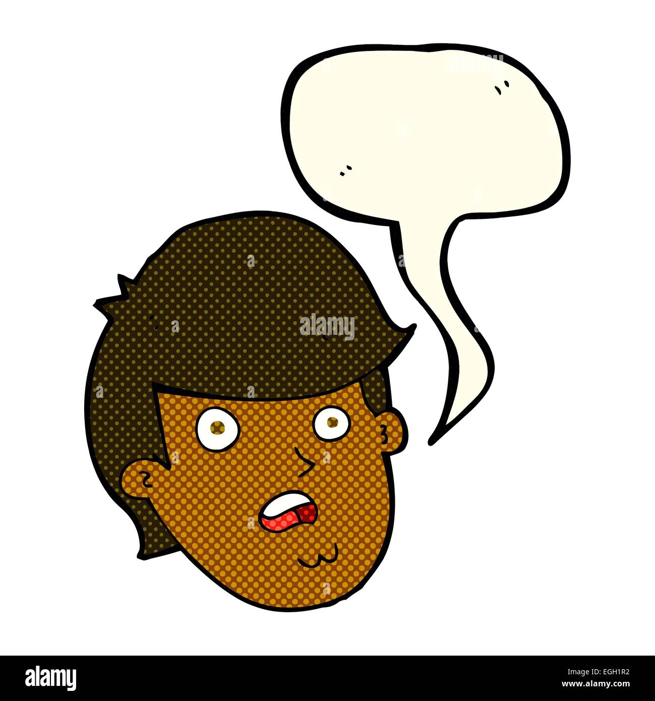 Cartoon man big chin hi-res stock photography and images - Alamy