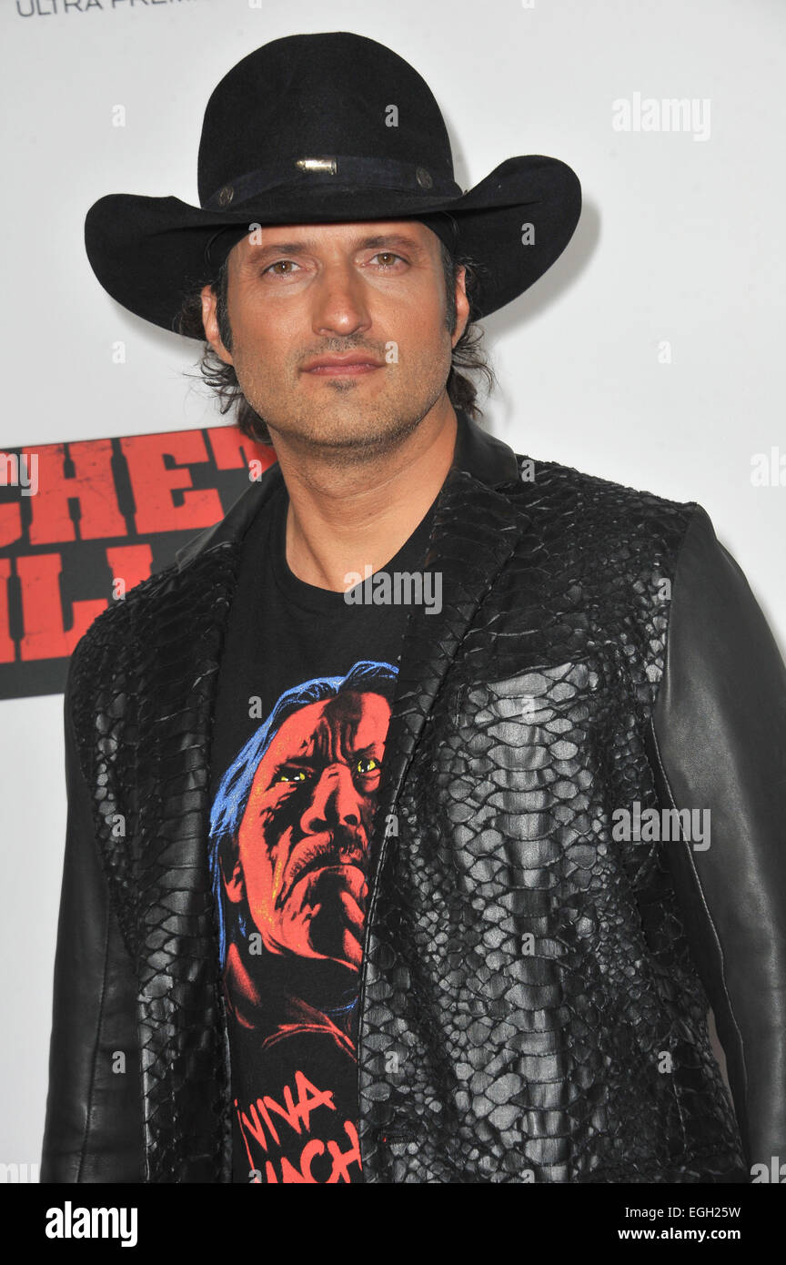LOS ANGELES, CA - OCTOBER 2, 2013: Writer/director Robert Rodriguez at ...