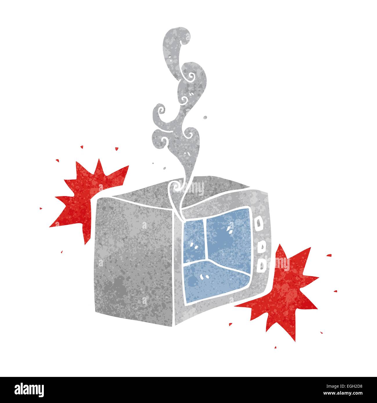 Broken microwave Stock Vector Images - Alamy