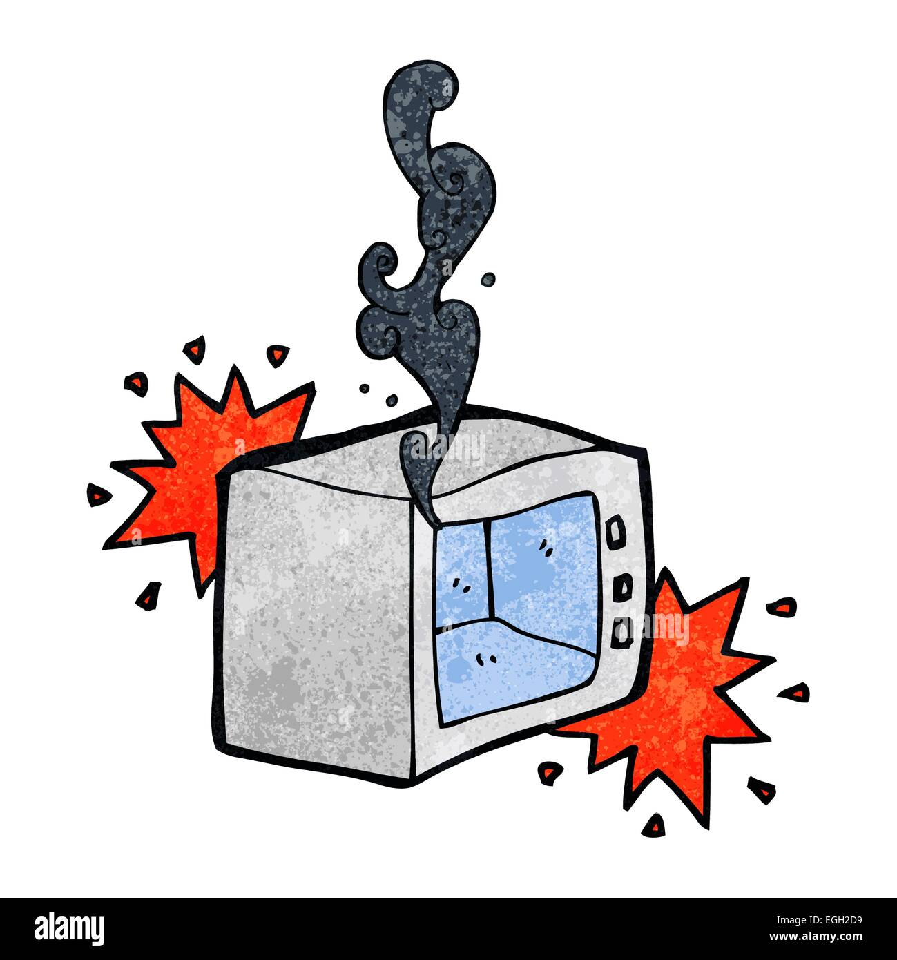 cartoon exploding microwave Stock Vector Image & Art - Alamy