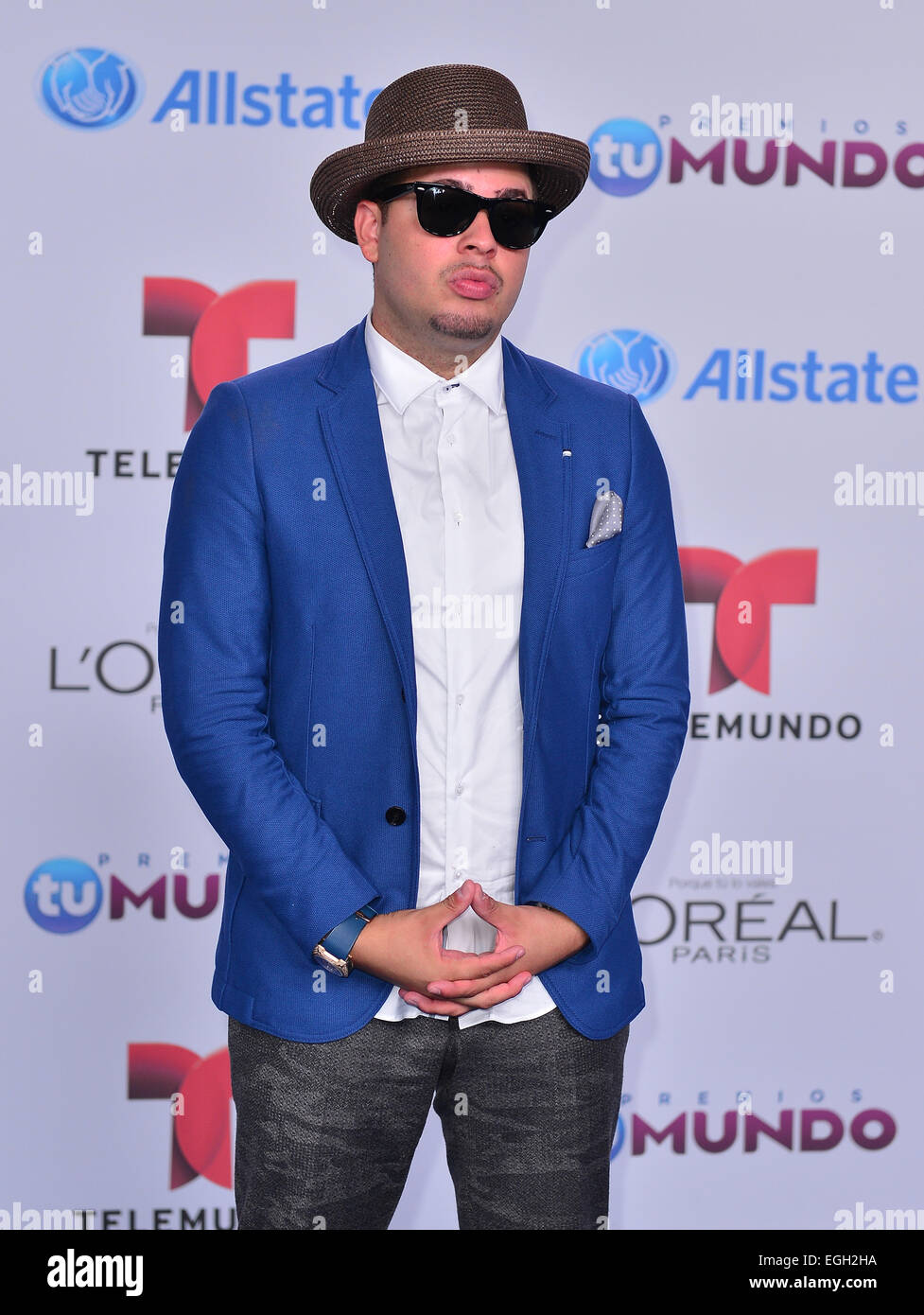 Telemundo Premios Tu Mundo Awards 2014 - Arrivals Featuring: Maffio ...