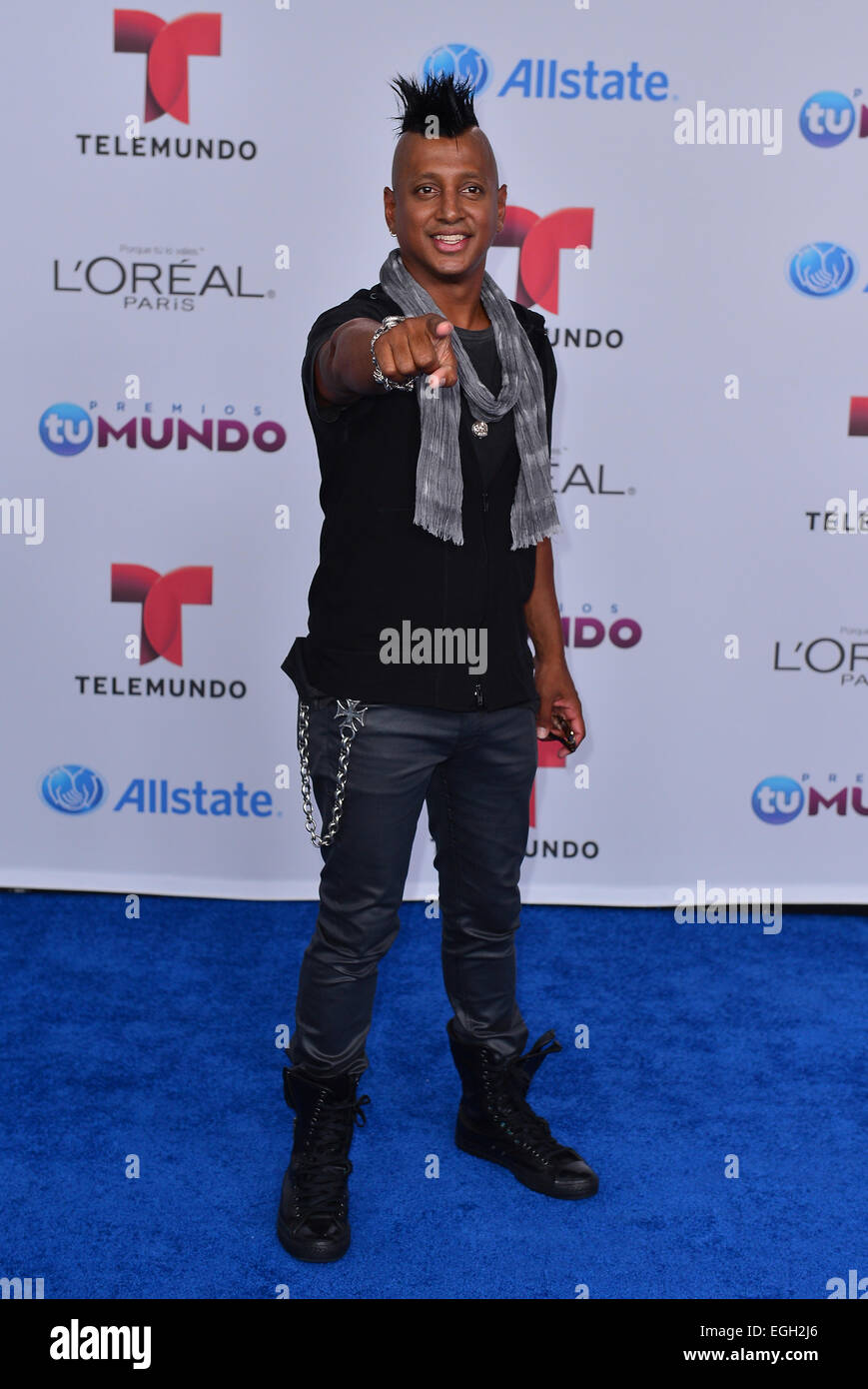 Telemundo Premios Tu Mundo Awards 2014 - Arrivals Featuring: DJ Ravi ...