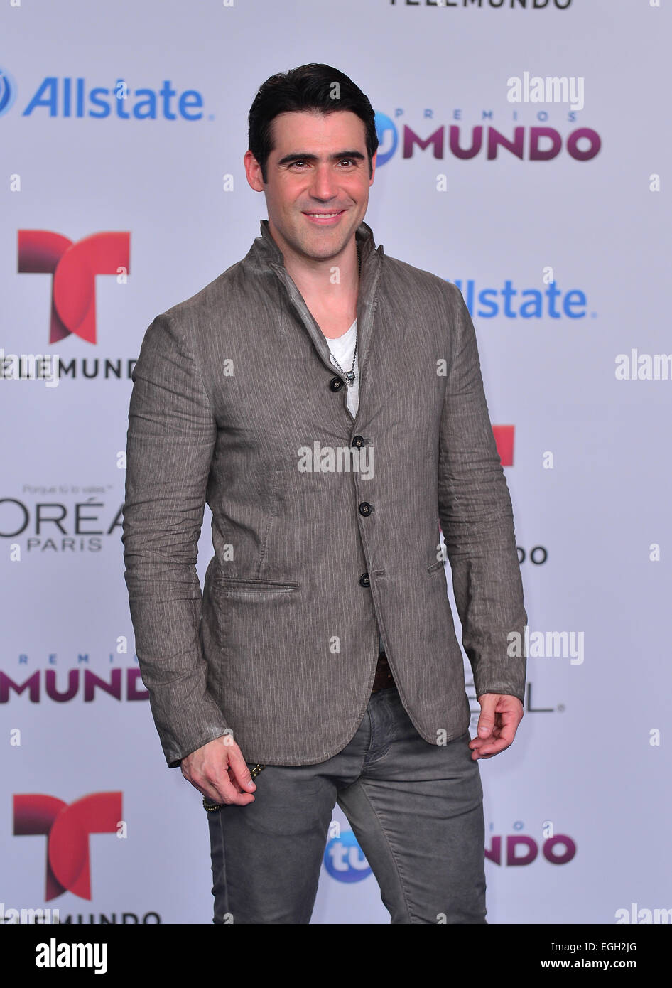 Telemundo Premios Tu Mundo Awards 2014 - Arrivals Featuring: Jose ...