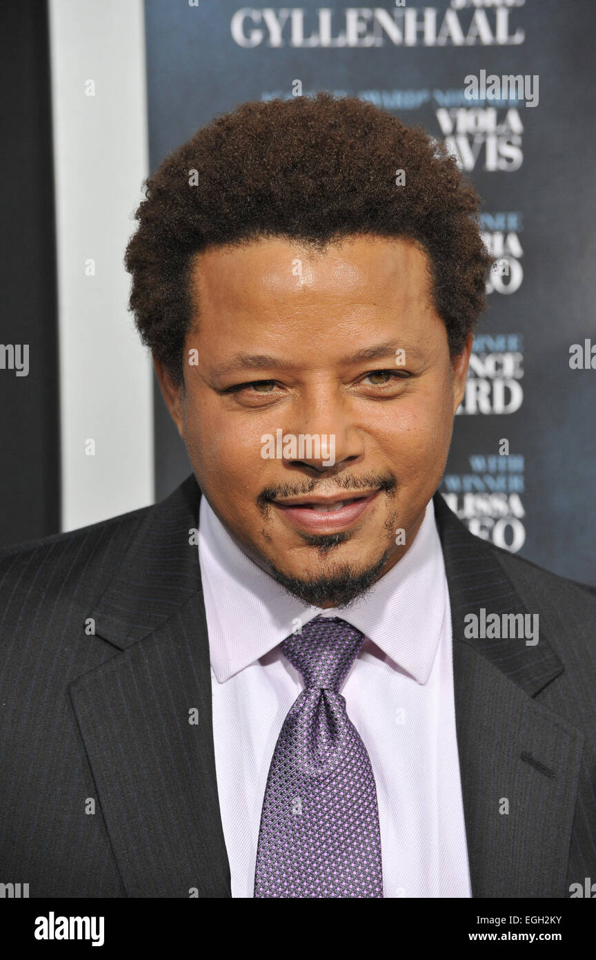 LOS ANGELES, CA - SEPTEMBER 12, 2013: Terrence Howard at the premiere ...