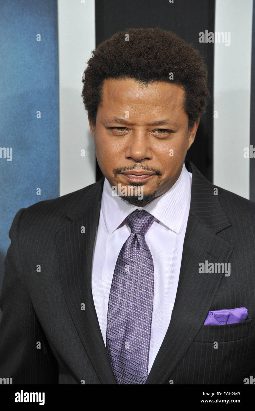 LOS ANGELES, CA - SEPTEMBER 12, 2013: Terrence Howard at the premiere ...