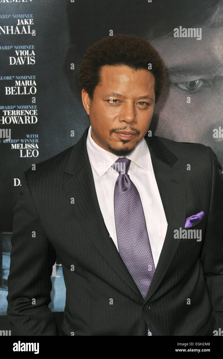 LOS ANGELES, CA - SEPTEMBER 12, 2013: Terrence Howard at the premiere ...