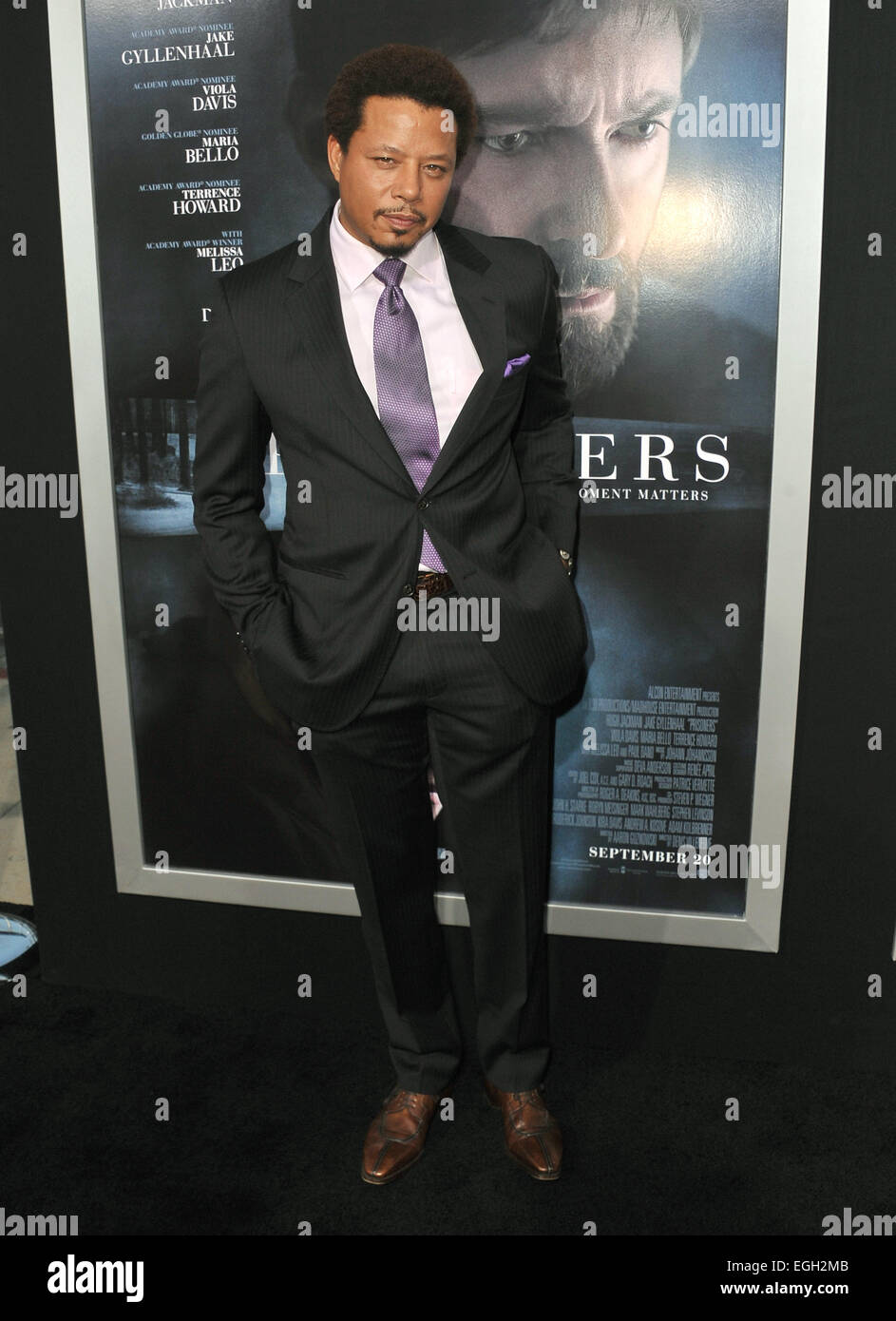 LOS ANGELES, CA - SEPTEMBER 12, 2013: Terrence Howard at the premiere ...