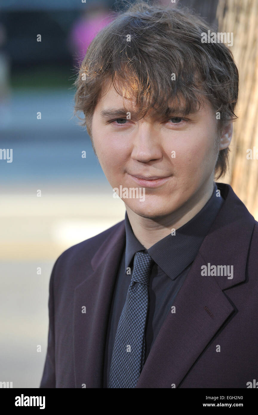 LOS ANGELES, CA - SEPTEMBER 12, 2013: Paul Dano at the premiere of his ...