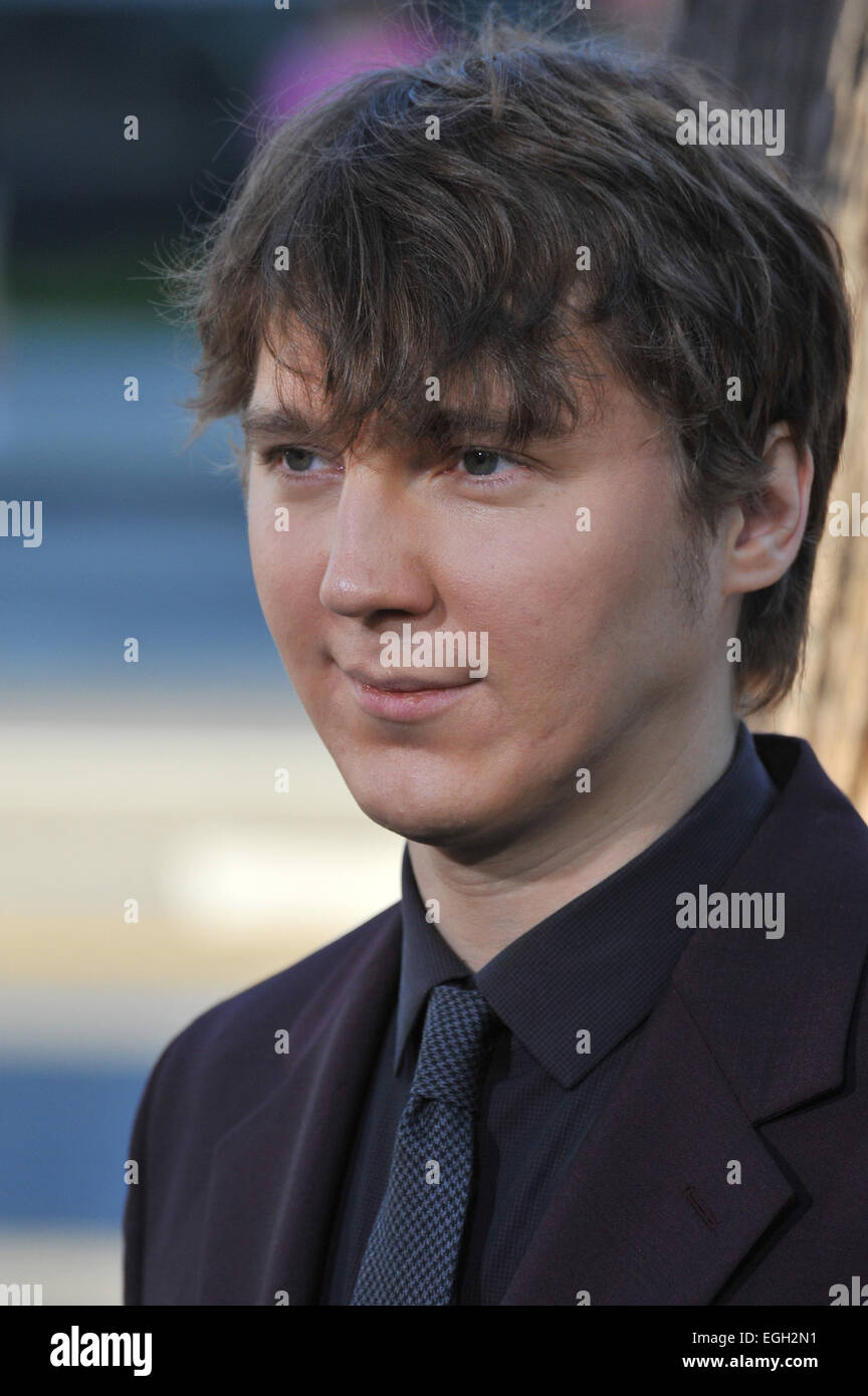 LOS ANGELES, CA - SEPTEMBER 12, 2013: Paul Dano at the premiere of his ...