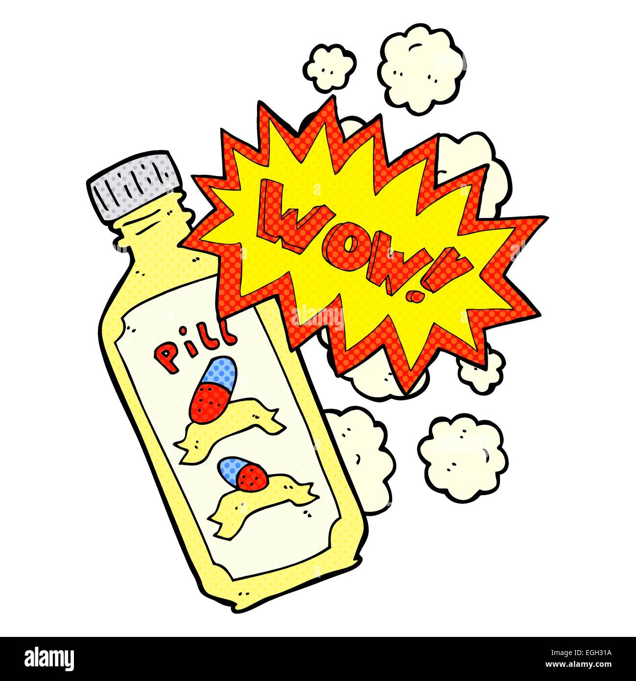 cartoon magic pill Stock Vector Image & Art - Alamy