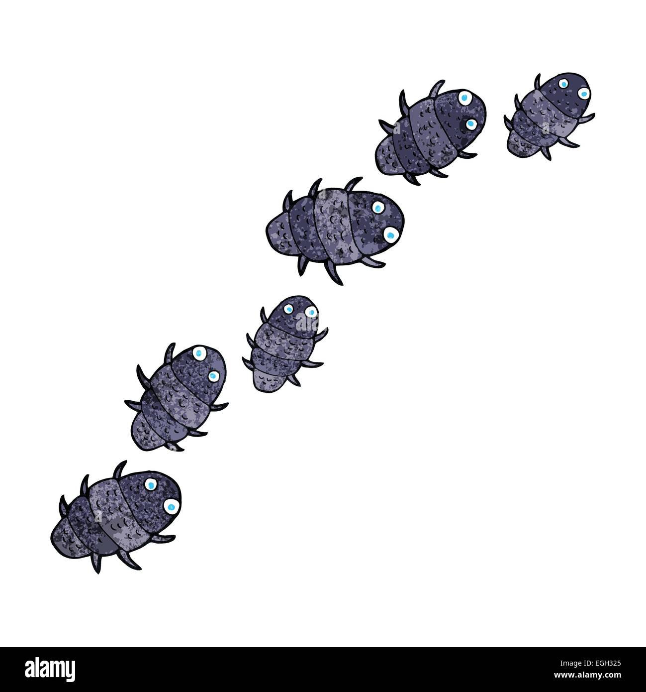 Bugs crawling Stock Vector Images - Alamy