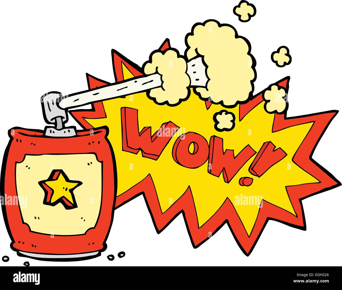 amazing spray cartoon Stock Vector Image & Art - Alamy