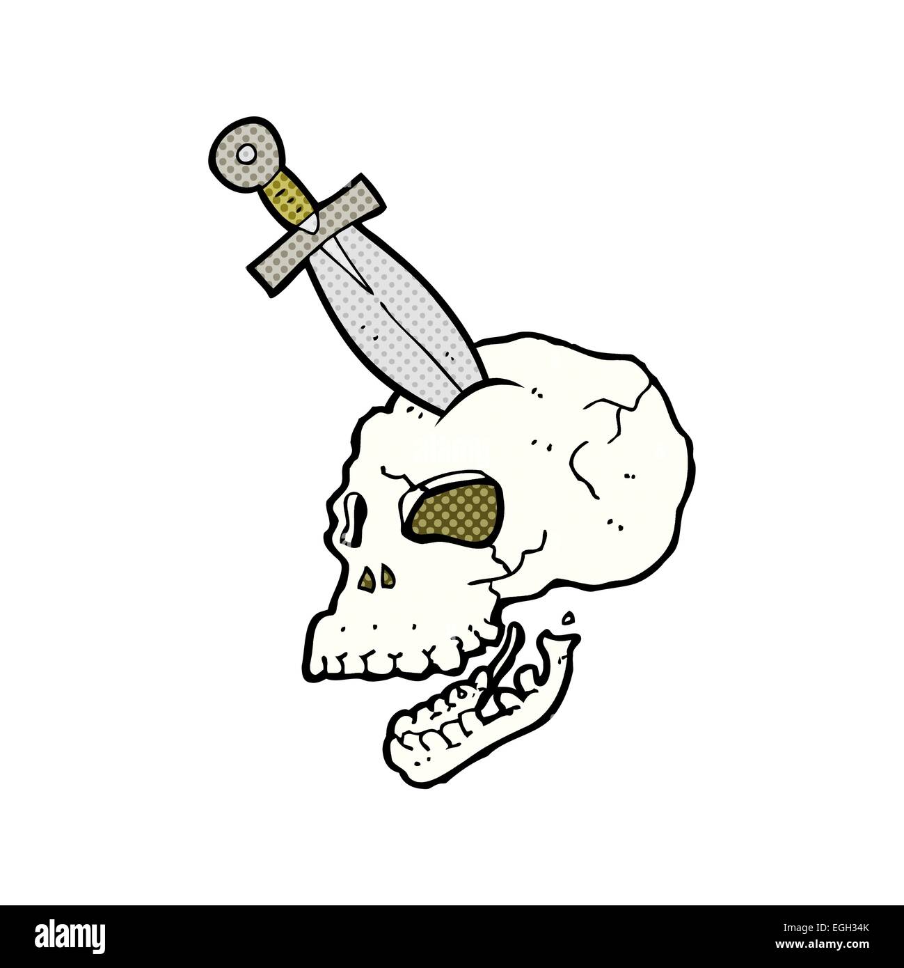 Stuck sword Stock Vector Images - Alamy