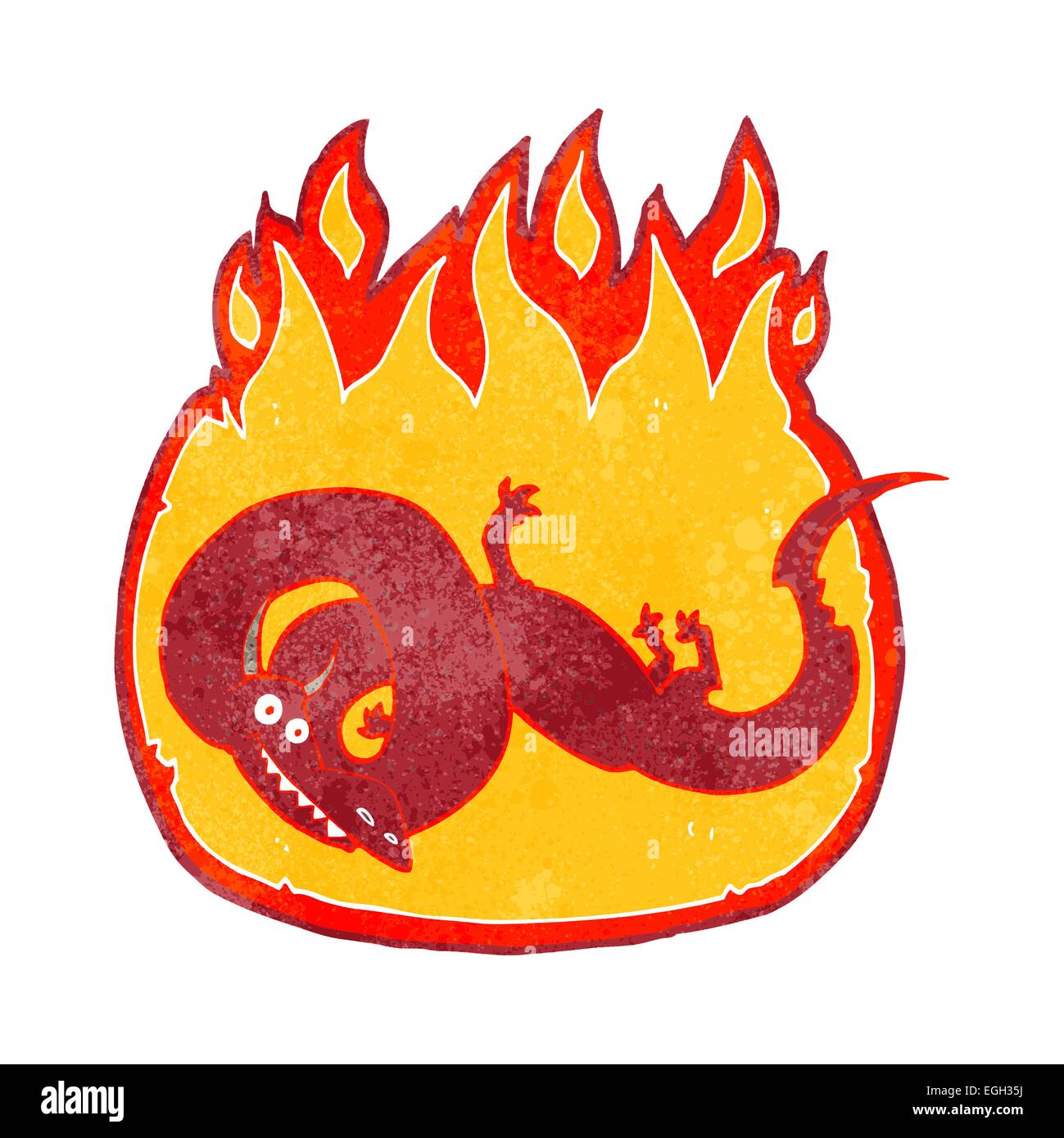 Flaming dragon Cut Out Stock Images & Pictures - Alamy