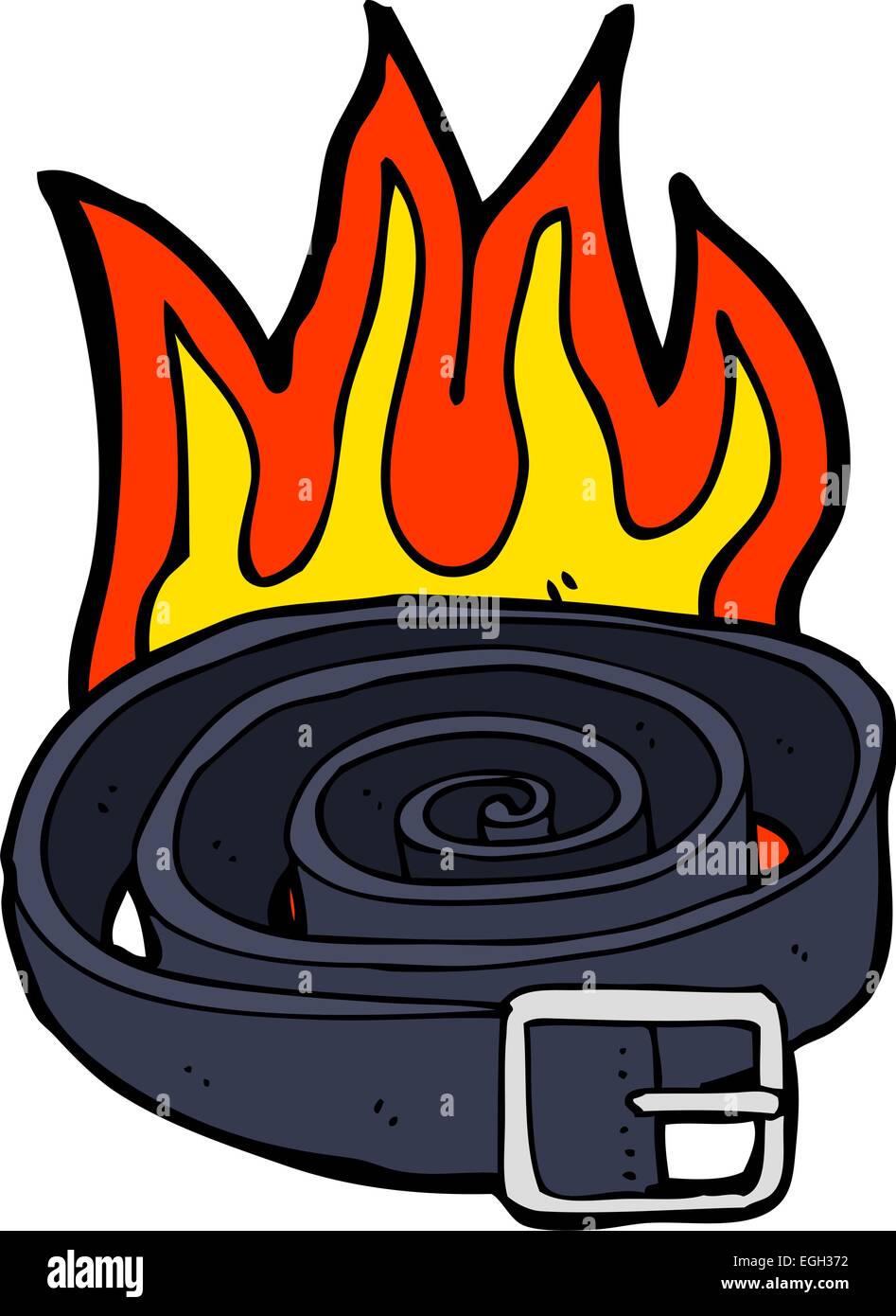 cartoon awesome new belt Stock Vector Image & Art - Alamy