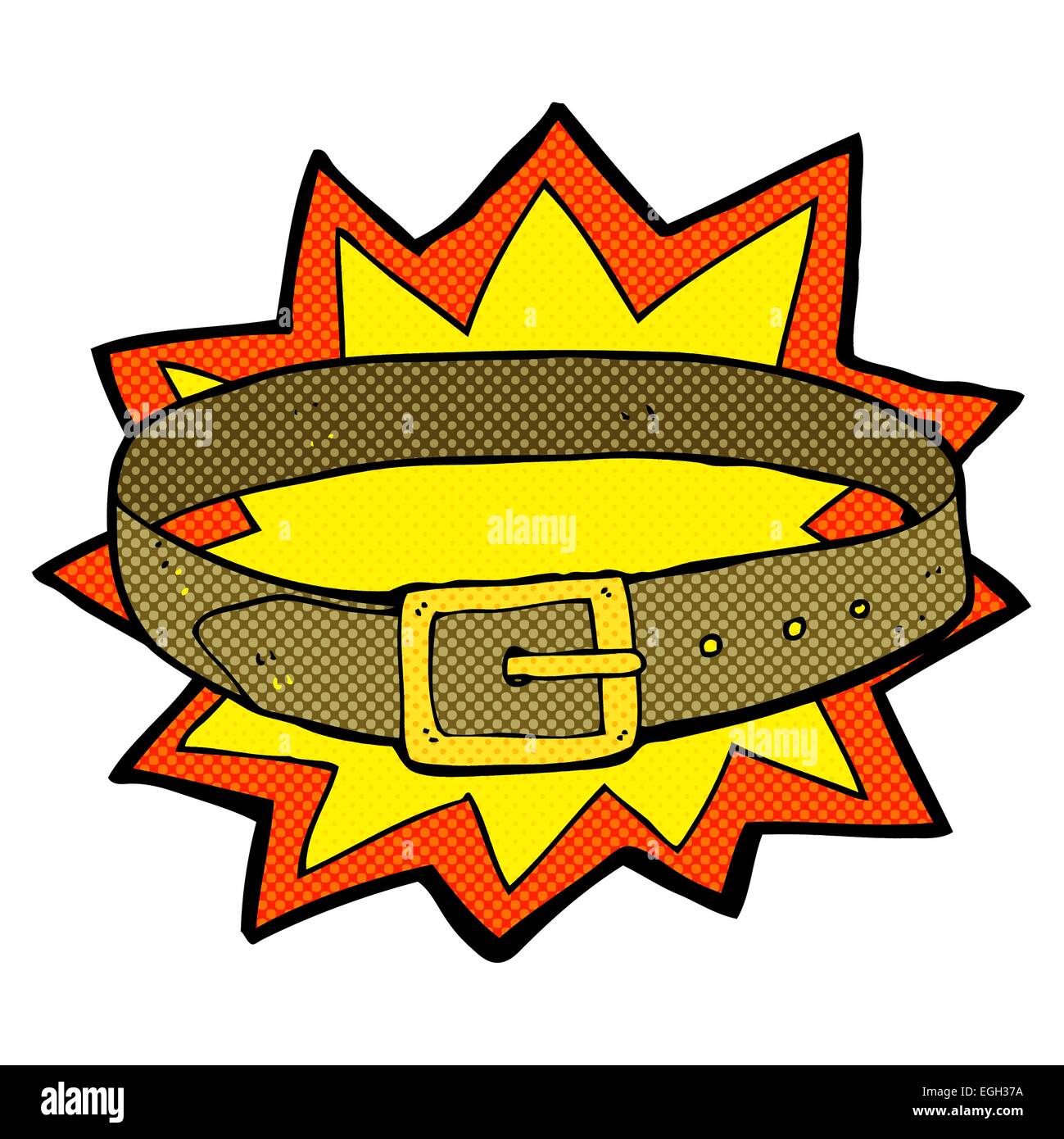 cartoon awesome new belt Stock Vector Image & Art - Alamy