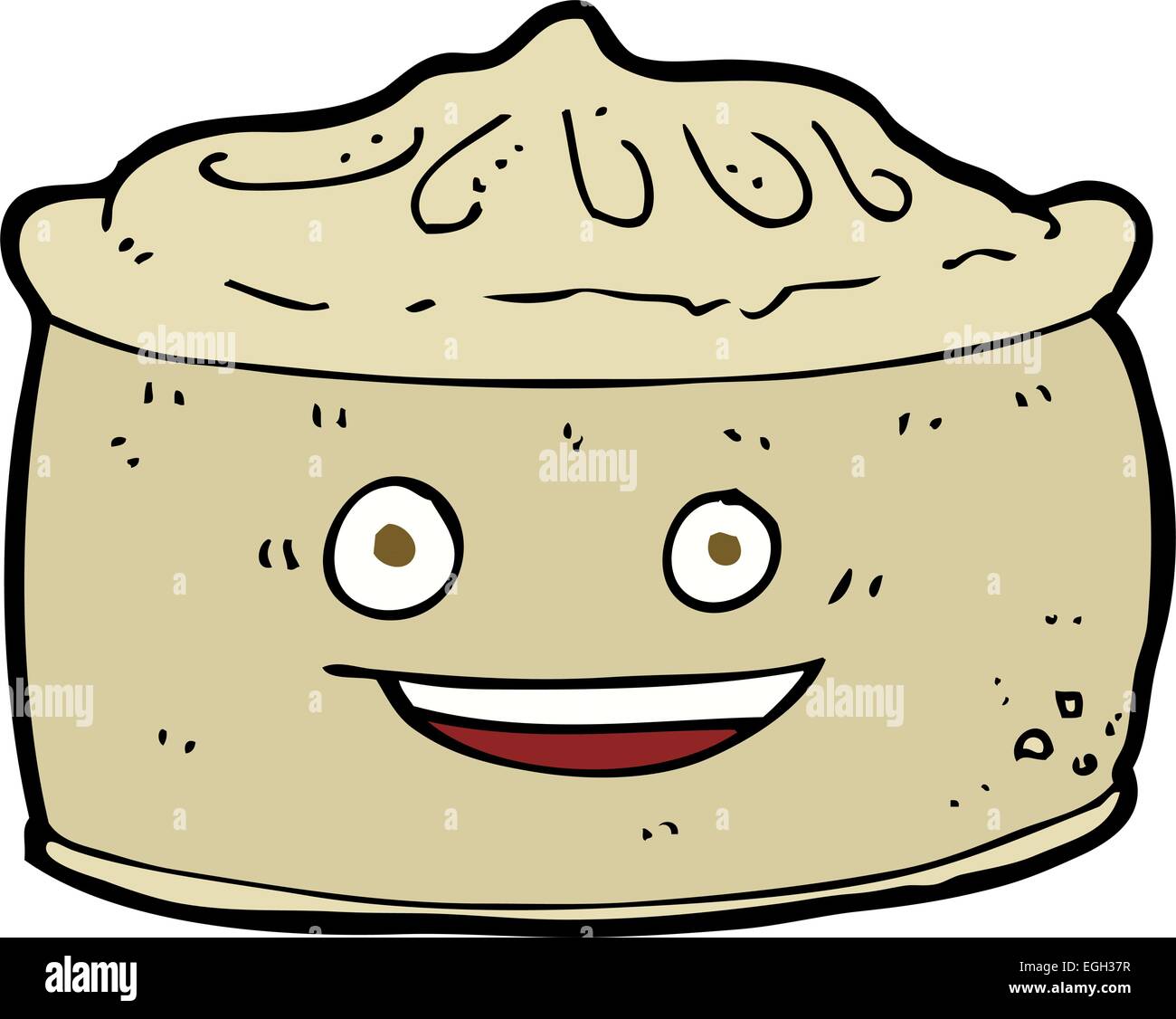 cartoon pie with face Stock Vector Image & Art - Alamy