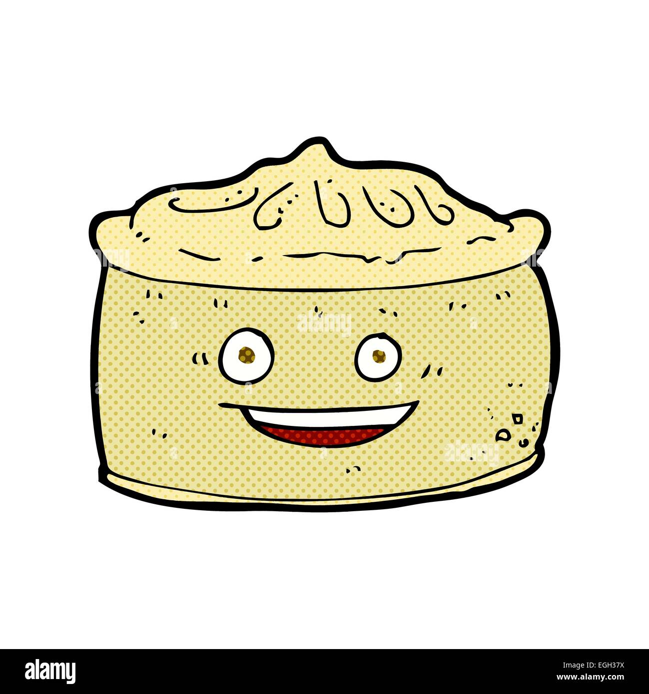 cartoon pie with face Stock Vector Image & Art - Alamy