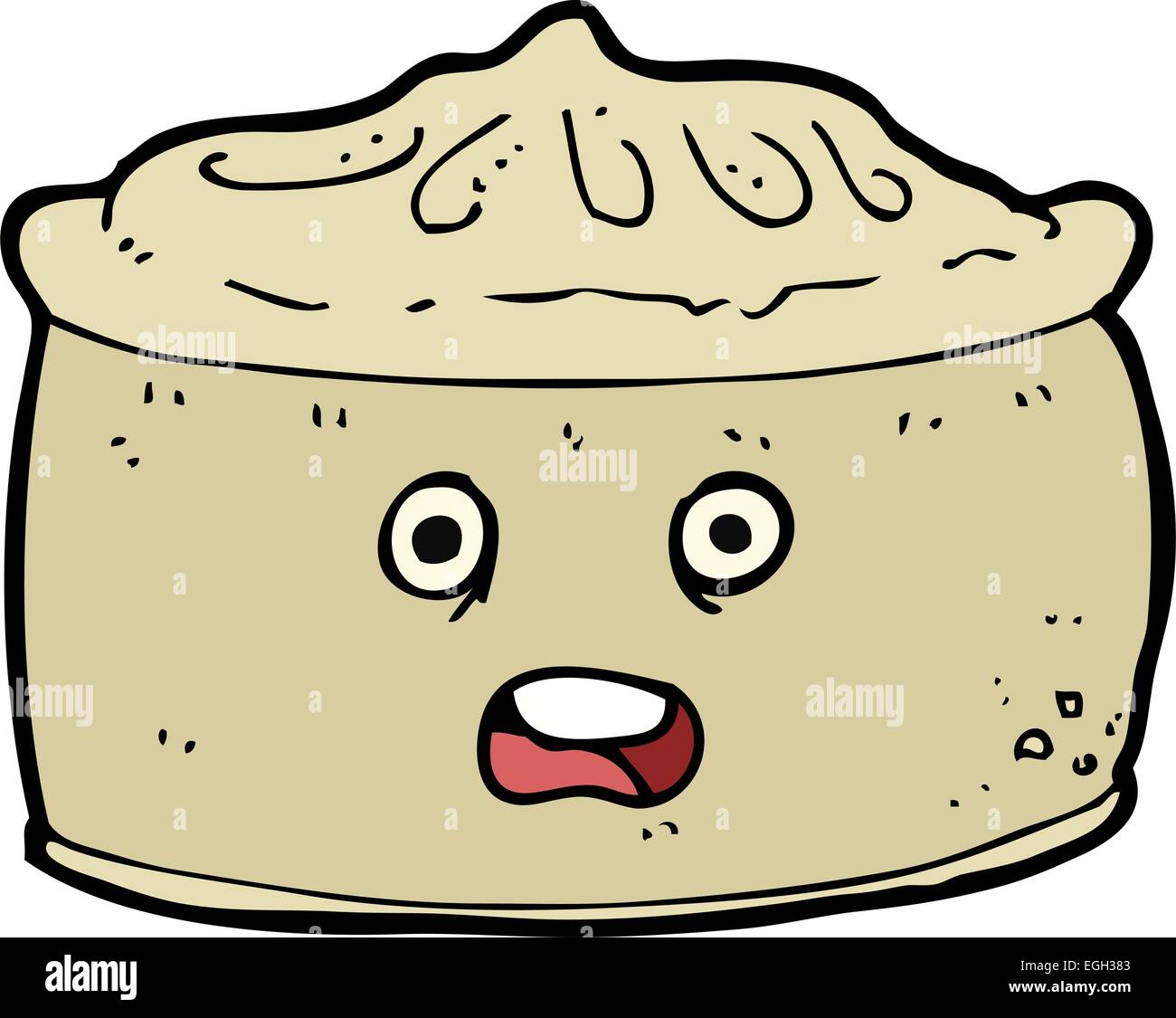 cartoon pie with face Stock Vector Image & Art - Alamy