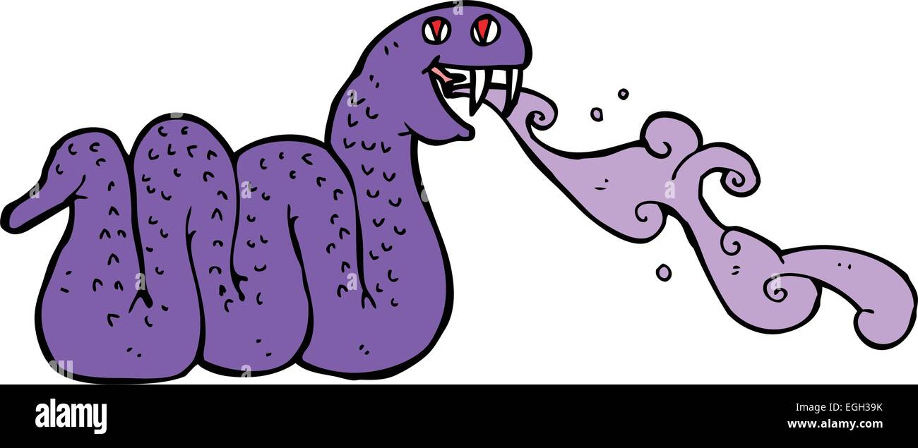 Poison spitting Stock Vector Images - Alamy