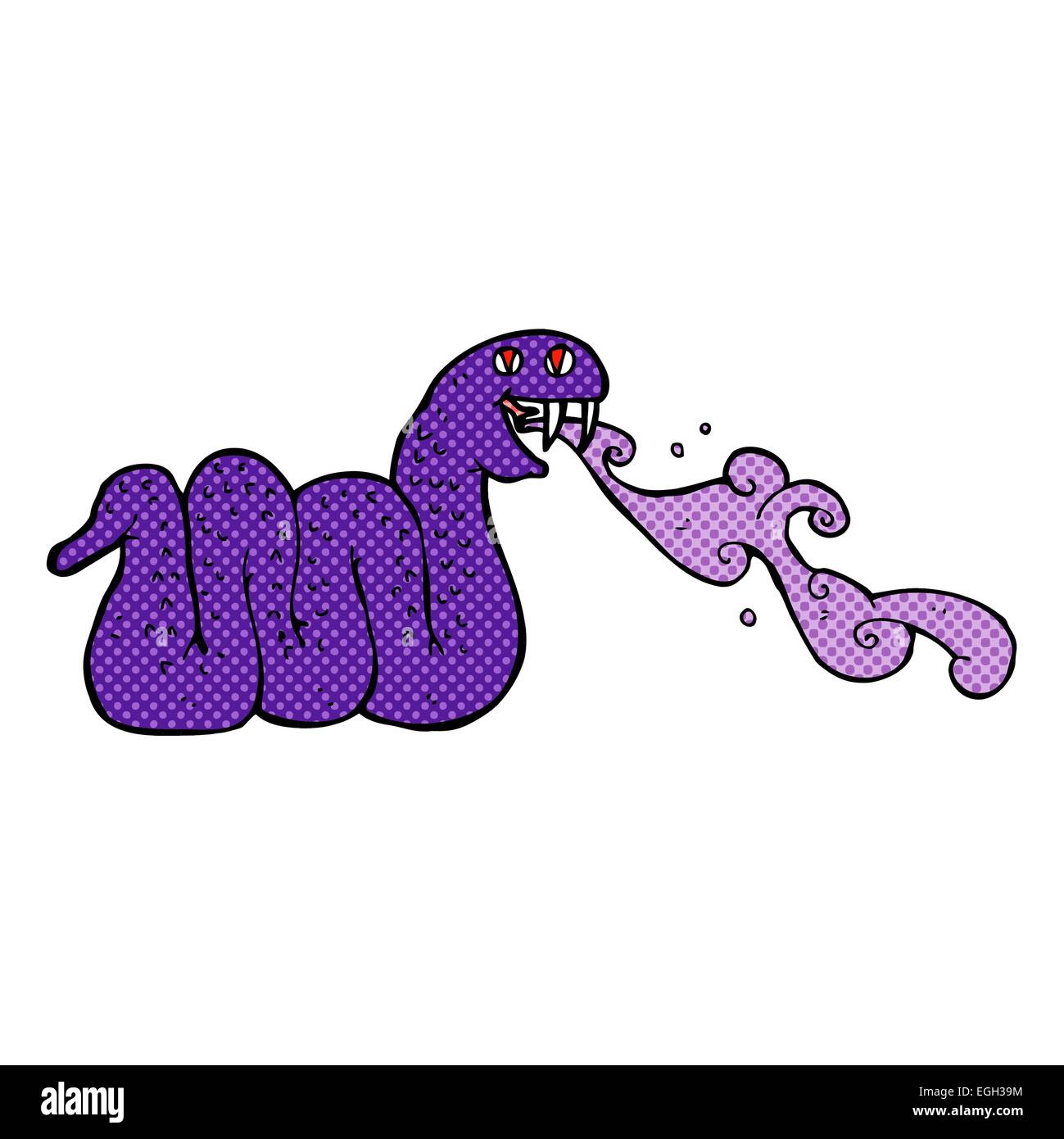 Poison spitting Stock Vector Images - Alamy