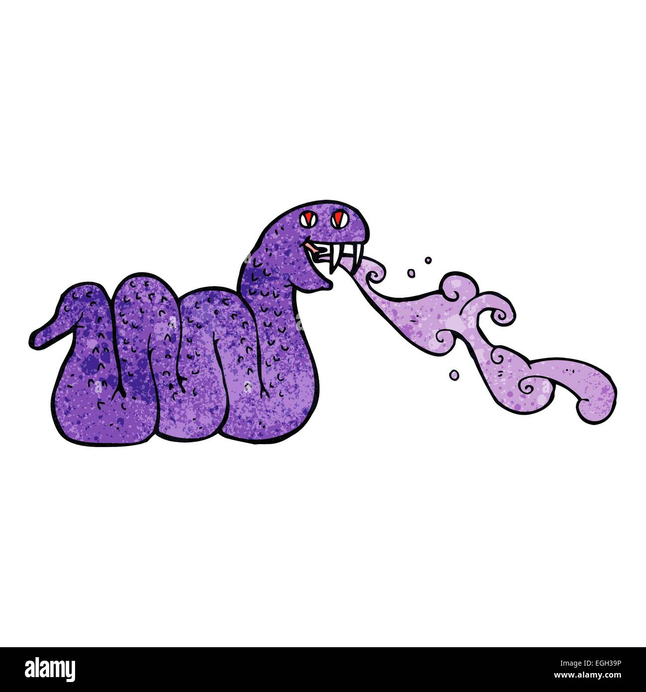 cartoon spitting snake Stock Vector Image & Art - Alamy